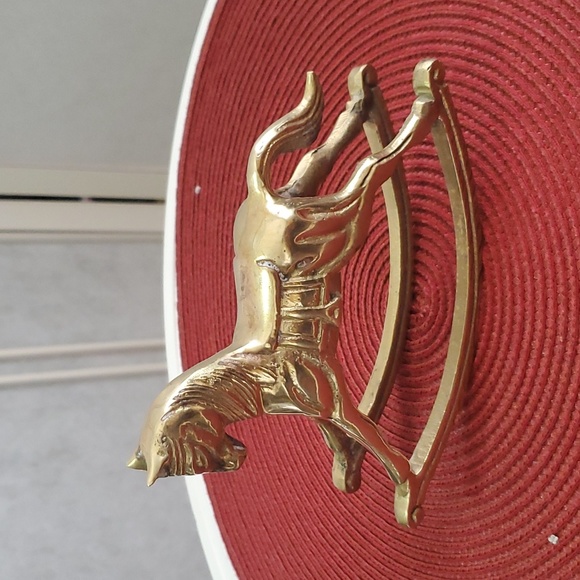 unbranded | Art | Vintage Solid Brass Rocking Horse | Poshmark